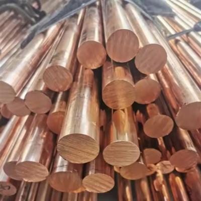 Cina ASTM B187 Rame rotonda di rame Alta conducibilità 99,9% Rame di rame puro in vendita