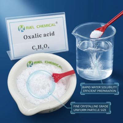 China Oxalic Acid 99.6% Powder Water Treatment Metal Ion Removal Chelating Agent for sale