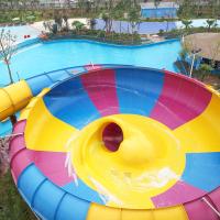 Quality High Speed Space Bowl Water Slide Inflation Thrill Water Slide Raft Water Park for sale