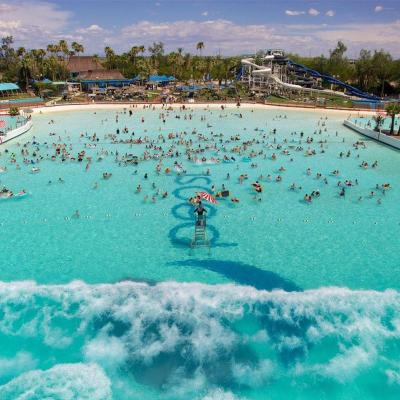 China Commercial Wave Pool & Surf Simulator with 10+ Wave Patterns 120 Visitors/Hour and 0.8-2.5m Wave Height for Water Parks for sale