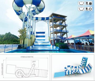China Aqua Park Water Park Playground Equipment 304 Stainless Steel Water Amusement Park for sale