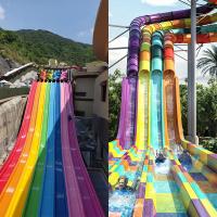 Quality Big Aqua Amusement Park Water Slide Commercial Water Playground Equipment For for sale