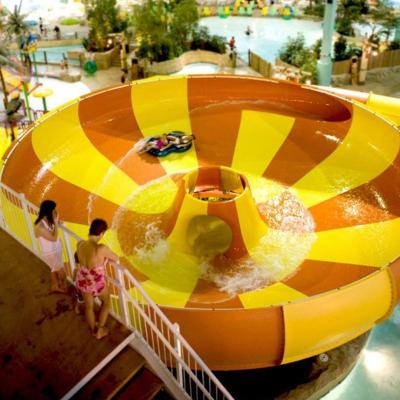 China Fiberglass Water Park Magic Carpet Slide Commercial Aqua Drop Water Slide Custom for sale