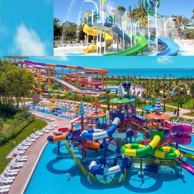 China Water Slide Water Amusement Park Equipment Aqua Park Playground With Slides for sale