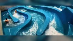 adventure water slide amusement park  for teenage and adults