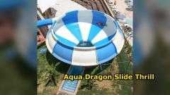 Aqua Dragon Slide Thrill Water Park Fun