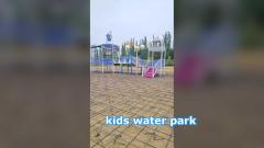 building  kids water park scene