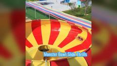Monster Bowl Slide Water Park Thrill Ride