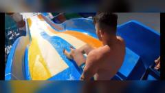 tall trill water slide aqua amusement park