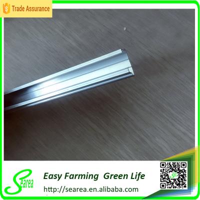 China PC greenhouse 1.0mm Aluminum film lock channel from China,PC greenhouse 1.0mm Aluminum film lock channel from China for sale