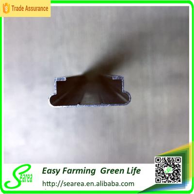 China Professional greenhouse film lock profile and steel spring with high quality,Professional greenhouse film lock profile for sale