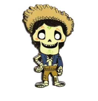 China New Design Lovely Movie Cartoon Character Lapel Metal Badge Hard Enamel Pin Custom for sale