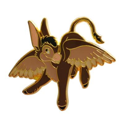 China 2018 Hot Sale Custom A flying horse in fairy tale Hard Enamel Pin Lapel Pin Badge for sale