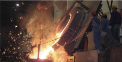 China 24 Pulse Induction Steel Casting Furnace 6MW/20T For Foundries for sale