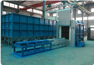 China Box Type Push Rod Industrial Heat Treatment Furnace For Metal Mechanical Parts Tempering / Annealing for sale