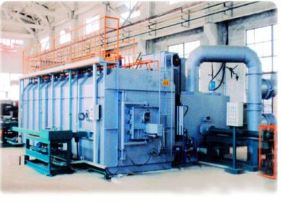 China push-rod production line is composed of normalizing heating furnace, air cooling system, isothermal pit furnace, material tray transfer device, program control system and temperature control system for sale