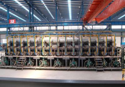 China Stepper and oscillating stepper furnaces are used for heat treatment of profiles, steel pipes and plate springs for sale