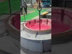 Overheat Protection Aluminum Melting Furnace For Die Casting Industry