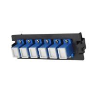 China MPO Optical Fiber Termination Box Splice Patch Panel 24 Port SC Simplex for sale