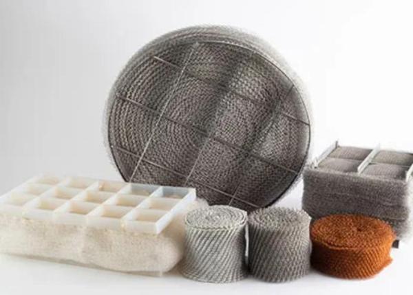 Quality High Performance Demister Pad Stainless Steel Knitted Mesh Mist Eliminator for sale