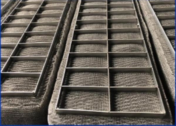 Quality Stainless Steel Mesh Demister Mist Eliminator Gas And Liquid Mesh Knitted for sale