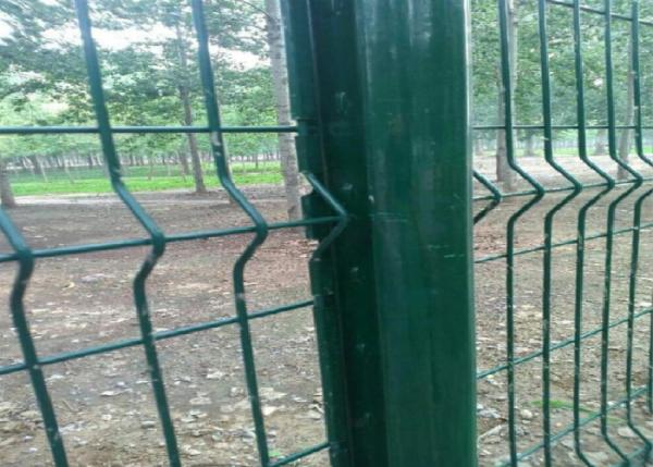 Quality Coastal Grade 3D V Fold Security Fence Panels Heavy Galvanized Finish for sale