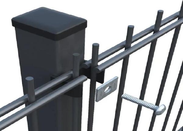 Quality Standard Horizontal Double Wire Fence Panel For Added Strength And Stability for sale