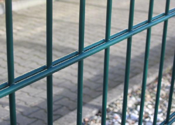 Quality Twin Rail Double Wire Fence Panel Vertical Rod Security System for sale