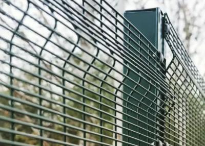 China Clear View Galvanized Small Hole Anti Cut 358 Security Fence For Garden for sale