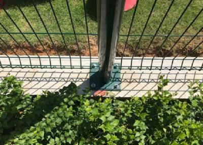 China 3D Security Fence Panel with V Bend Design for Anti Climb Protection and Custom Sizes for sale
