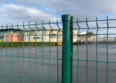 China 3D Security Fence Welded Mesh Fence Panel Perimeter Anti Climb Fence System for sale