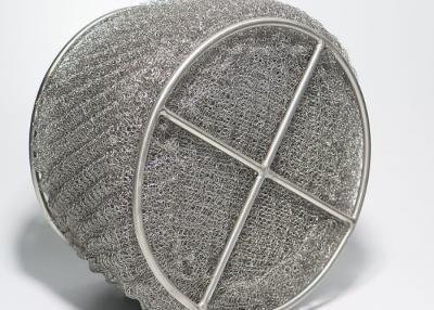 China SS304 Wire Mesh Demister Mist Eliminator for  Gas Scrubber 600mm Diameter for sale