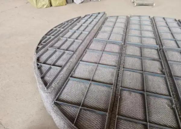 Quality SS316 Monel Knitted Wire Mesh Demister Pad for Gas Entrained Mist Separation for sale