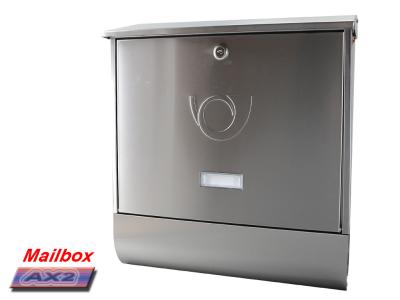 China Wall Mount Locking Mailbox Large Capacity Security Mailbox Waterproof Vertical Drop Mail Box Outdoor with Keys for sale