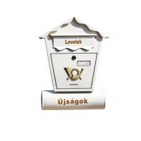 China Wall Mount Locking Mailbox Horizontal Triangular Security Mailbox Waterproof Vertical Drop Mail Box Outdoor with Key for sale