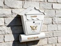China Wall Mount Locking Mailbox Horizontal Triangular Security Mailbox Waterproof Vertical Drop Mail Box Outdoor with Key for sale