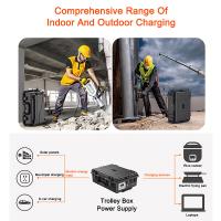 China Rising Portable Power Station With BMS / Wheels / Multi-Purpose Outlets for sale