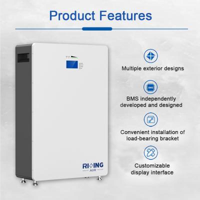 Cina AIR 15K5 Batteria solare da parete 51.2V300AH Batteria al litio da 15KWH in vendita