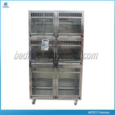 China Medeco Stainless steel pet display foster cage Mezs-02 Dog& Cat Cage for sale