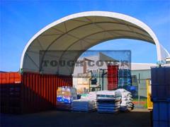China Relocatable, Chinese 8m wide Container Tent for sale for sale