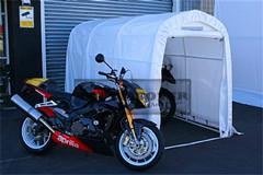 China 1.6m wide Mini Fabric Storage Sheds for sale