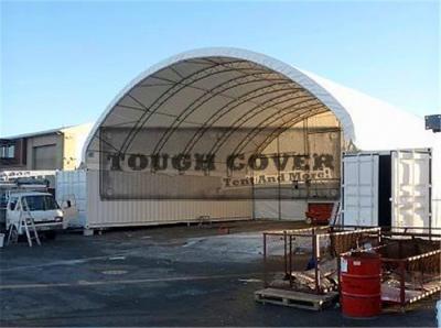 China 14m(46') Container Mounted Cover Shelter,low budget large space for sale
