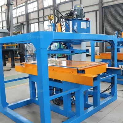 China Solar Panel Recycling Production Line with Photovoltaic Panel Crushing and Separation for sale