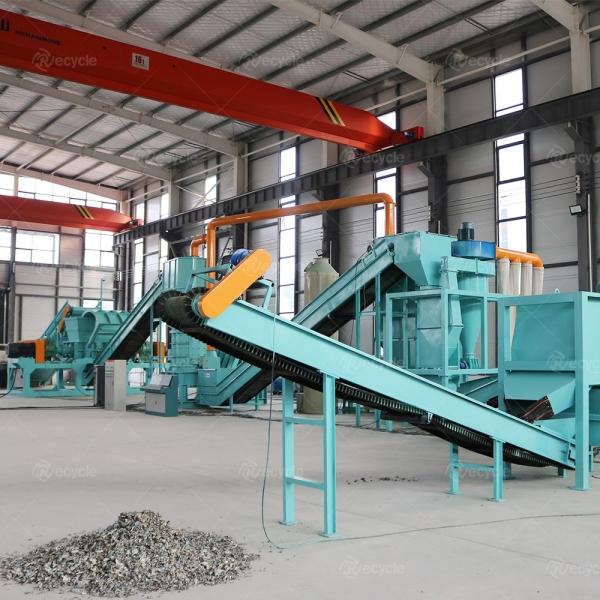 Quality Waste Refrigerator Recycling Equipment , E Waste Refrigerator Dismantling System for sale
