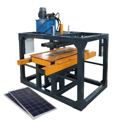 China Remover painel solar de alumínio com máquina automática de deframeamento e desmontagem à venda