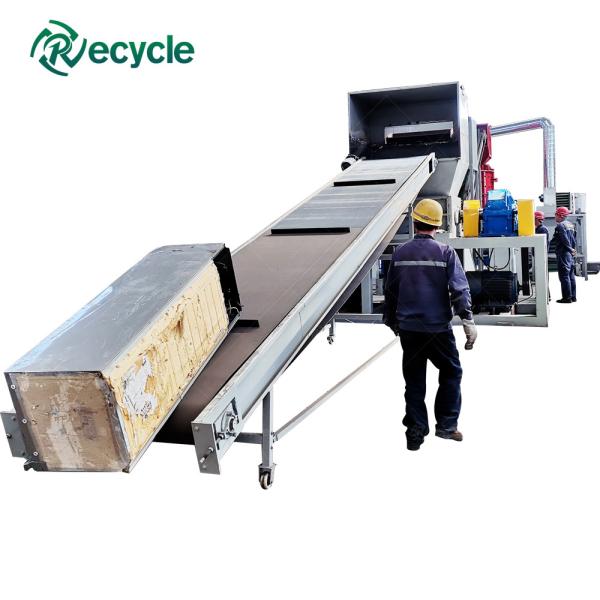 Quality 30units/H-120units/H Refrigerator Recycling Line Home Appliance Refrigerator for sale