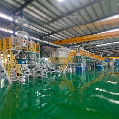 China 14700 kg Gewicht Lithium Ion Battery Scrap Recycling Plant voor EV Car Battery Recovery Te koop