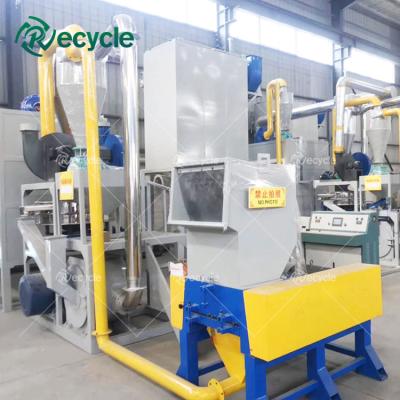 Cina Separatore elettrostatico di plastica PVC alluminio Soft Package Luminum Foil Recycling Machine in vendita