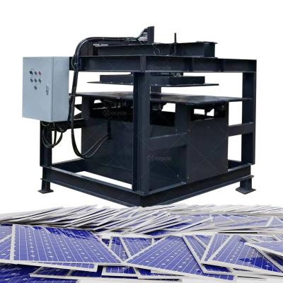 China Easy Installation Solar Panel Aluminum Frame Removing Equipment with High Working Speed for sale