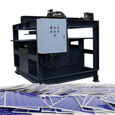 China Easy Installation Solar Panel Aluminum Frame Removing Equipment with High Working Speed for sale